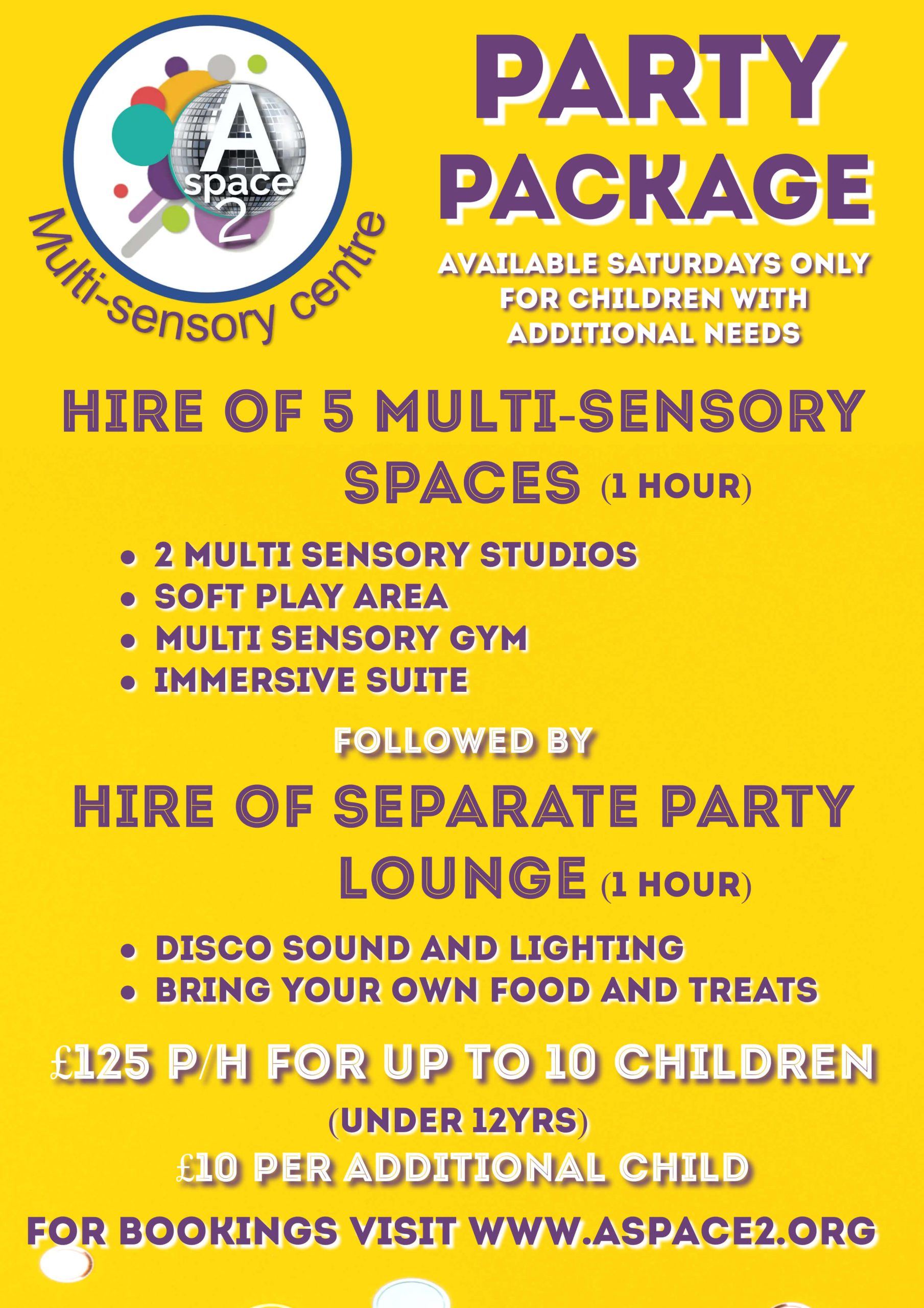 Book a Sensory Session | Aspace2 Near Eglinton